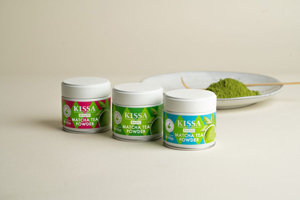 Matcha Bundle: Three Organic Matchas for Focus, Beauty & More | KISSA ...
